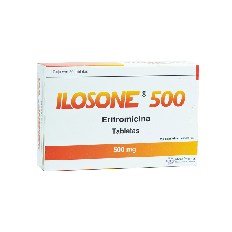 ILOSONE 500MG TAB C/20 | Farmacias San Isidro | Farmacia a domicilio