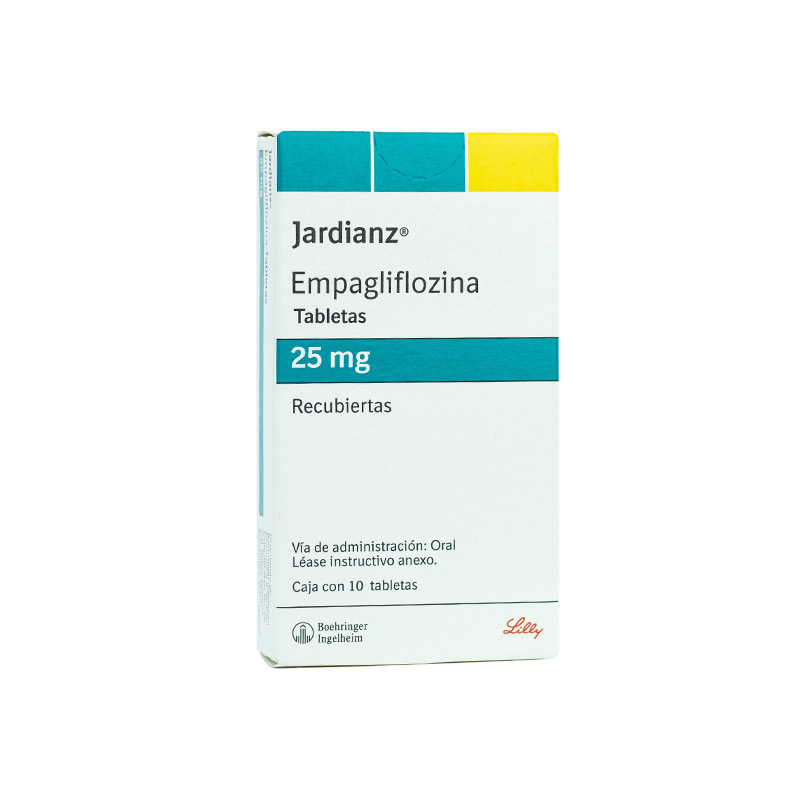 JARDIANZ 25MG TAB C/10 | Farmacias San Isidro | Farmacia a domicilio
