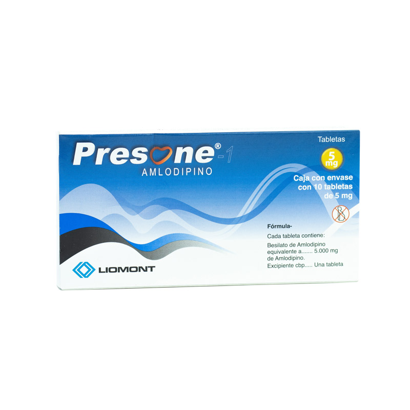 PRESONE-1 5MG TAB C/10 | Farmacias San Isidro | Farmacia a domicilio