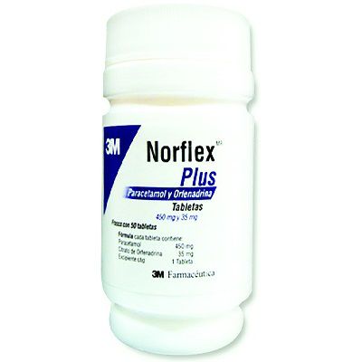 NORFLEX PLUS TAB C/50 | Farmacias San Isidro | Farmacia a domicilio