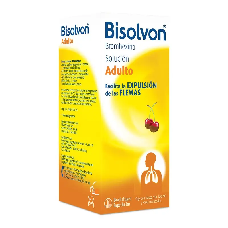BISOLVON SOL 100ML AD 20+ | Farmacias San Isidro | Farmacia a domicilio