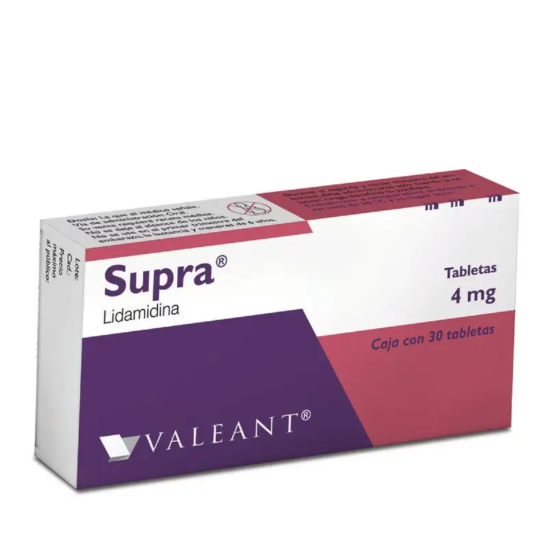 SUPRA 4MG TAB C/30 | Farmacias San Isidro | Farmacia a domicilio