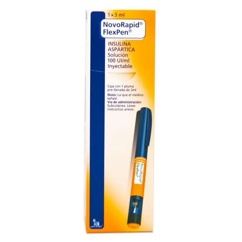 NOVORAPID FLEXPEN 100U/ML | Farmacias San Isidro | Farmacia a domicilio