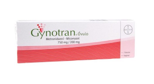 GYNOTRAN 750MG/200MG OV C/ 7 | Farmacias San Isidro | Farmacia a domicilio