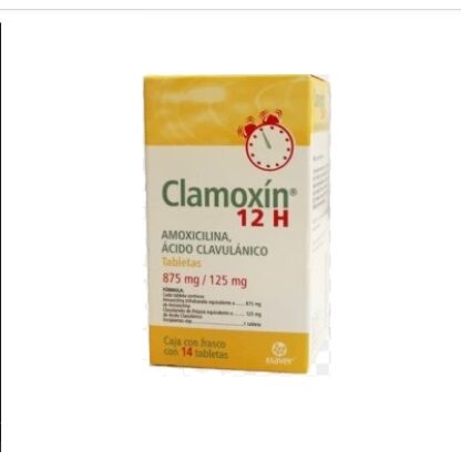 CLAMOXIN 12H 875/125MG TAB C/14 | Farmacias San Isidro | Farmacia a ...
