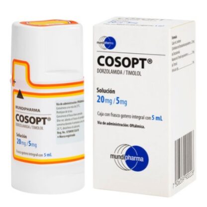 COSOPT SOL OFTALMICA 5ML | Farmacias San Isidro | Farmacia a domicilio