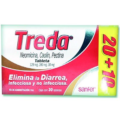 TREDA TAB C/30 | Farmacias San Isidro | Farmacia a domicilio