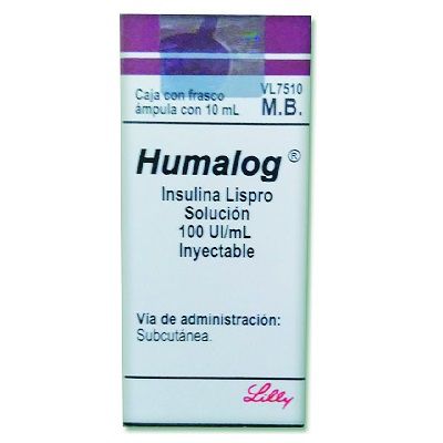 HUMALOG 100 U.I. FA 10ML | Farmacias San Isidro | Farmacia a domicilio