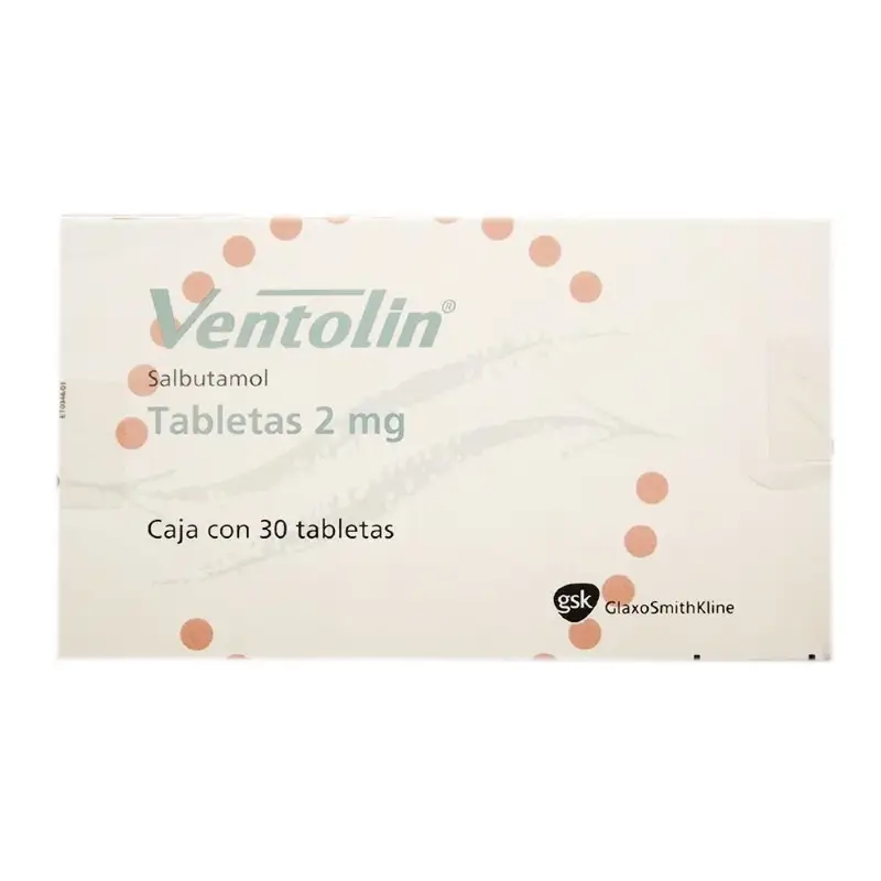 VENTOLIN 2MG TAB C/30 | Farmacias San Isidro