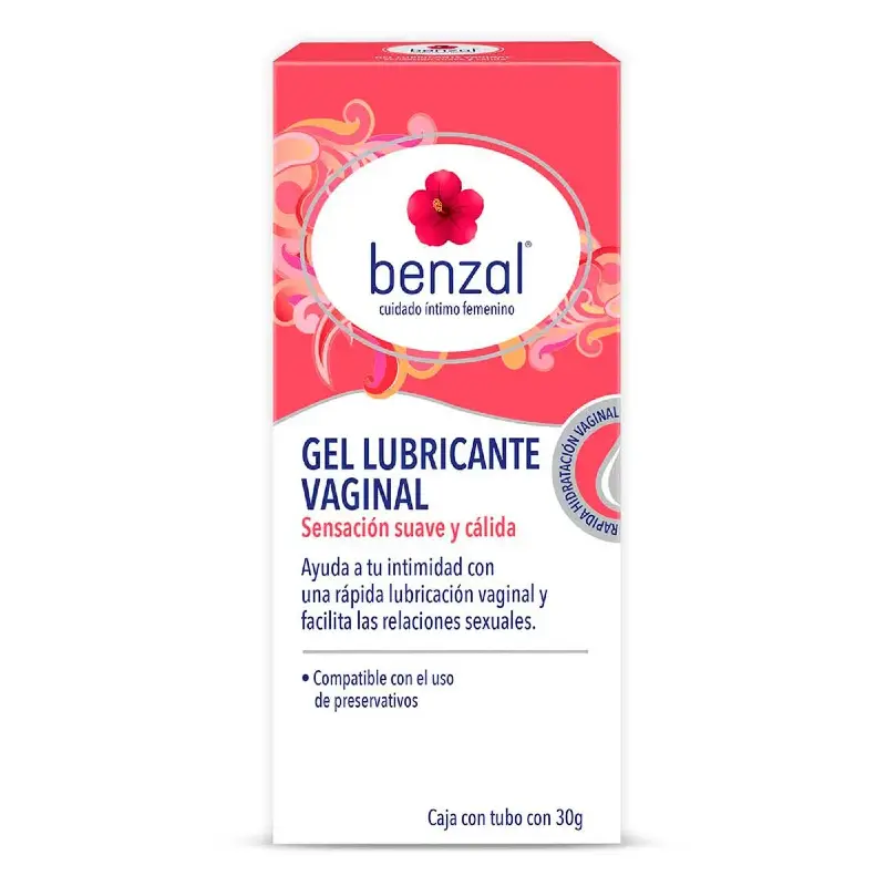 BENZAL GEL LUB VAGINAL 30GR SENS SUAVE | Farmacias San Isidro