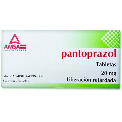 PANTOPRAZOL 20MG C/7 TAB | Farmacias San Isidro | Farmacia a domicilio
