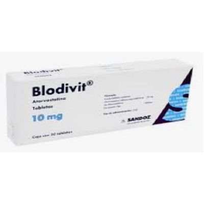 BLODIVIT 10MG TAB C/30 | Farmacias San Isidro