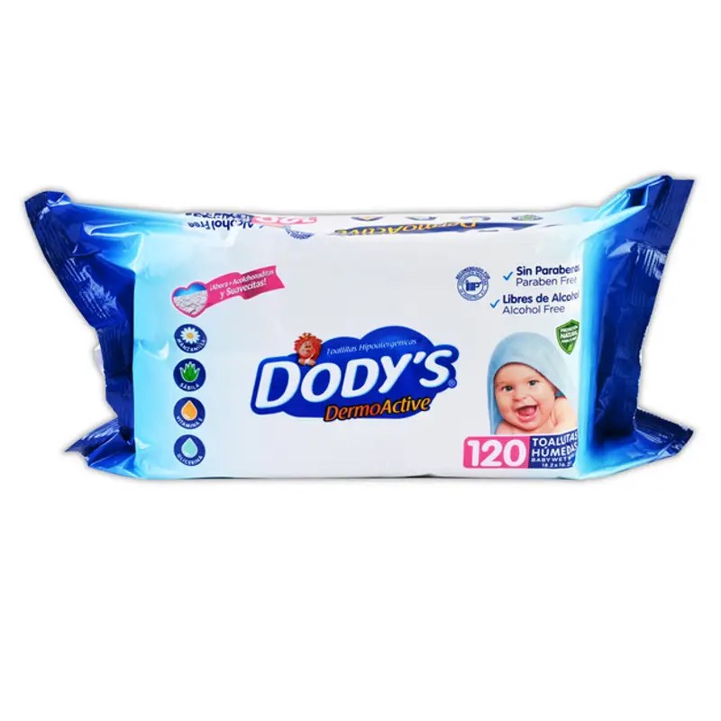 DODYS TAS HUMEDAS P/BEBE C/120 | Farmacias San Isidro | Farmacia a ...