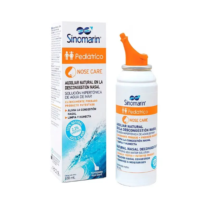 SINOMARIN SPAY NASAL 100ML PEDIATRICO | Farmacias San Isidro
