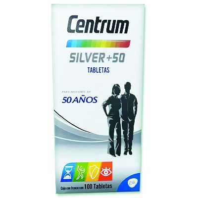 CENTRUM SILVER TAB C/100 | Farmacias San Isidro | Farmacia a domicilio