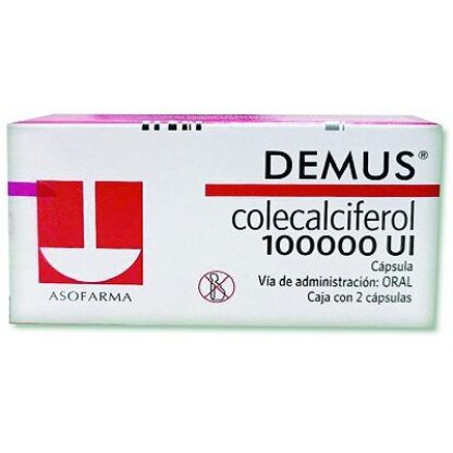 DEMUS 100000UI CAP C/2 | Farmacias San Isidro