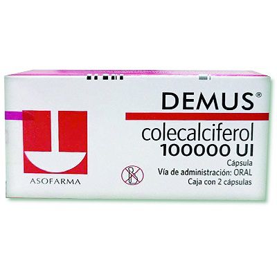 DEMUS 100000UI CAP C/2 | Farmacias San Isidro