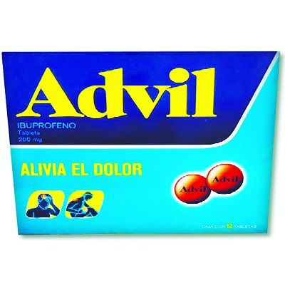 ADVIL 200 MG GRAGEAS 12 | Farmacias San Isidro | Farmacia a domicilio