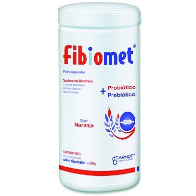 FIBIOMET 270GR SABOR NARANJA | Farmacias San Isidro | Farmacia a domicilio
