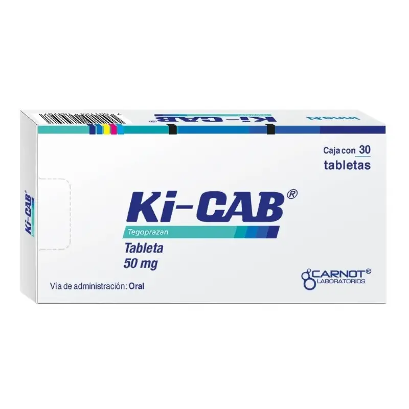 KI-CAB 50MG TAB C/30 | Farmacias San Isidro