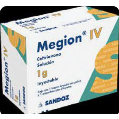 MEGION I.V. 1GR FCO AMP C/1 | Farmacias San Isidro | Farmacia a domicilio