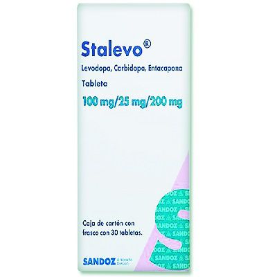 STALEVO 100/25/200MG TAB C/30 | Farmacias San Isidro | Farmacia a domicilio
