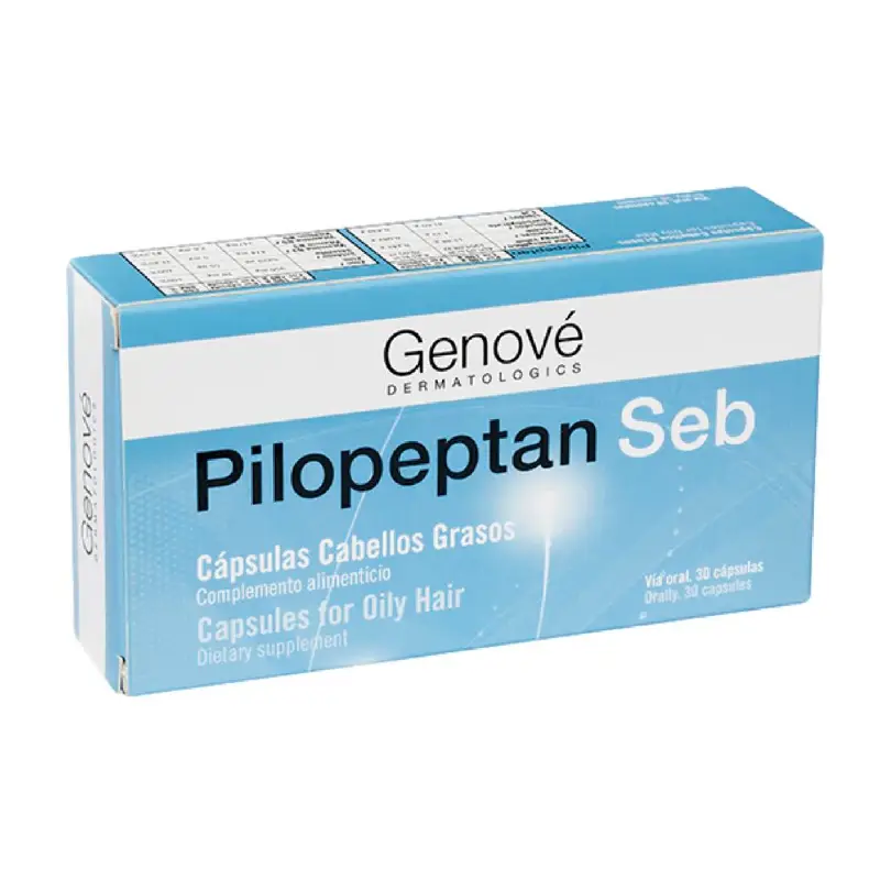 PILOPEPTAN SEB CAP C/30 | Farmacias San Isidro | Farmacia a domicilio