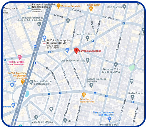 Farmacias San Isidro | Farmacia a domicilio Sucursales