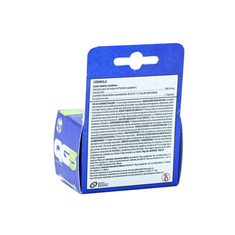 QG5 TAB C/10 | Farmacias San Isidro | Farmacia a domicilio