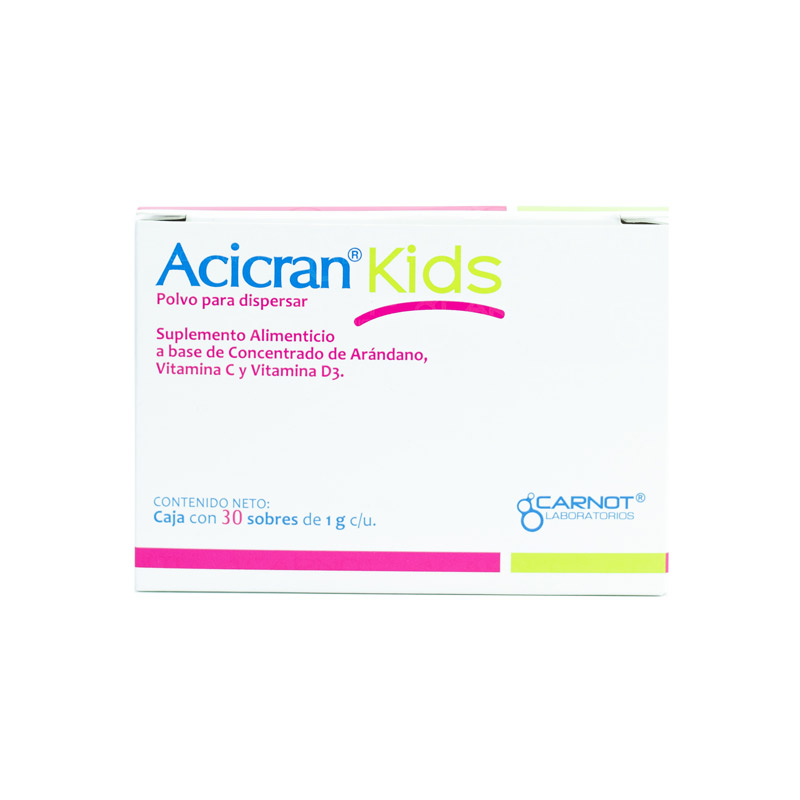 ACICRAN KIDS C/3 SOBRES SUPL ALIM | Farmacias San Isidro | Farmacia a ...