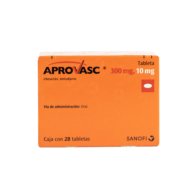 APROVASC 300/10MG TAB C/28 | Farmacias San Isidro