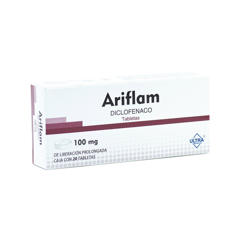 ARIFLAM 100MG TAB C/20 | Farmacias San Isidro | Farmacia a domicilio