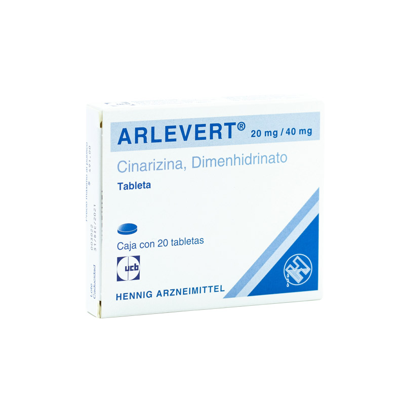 ARLEVERT 20/40MG TAB C/20 | Farmacias San Isidro | Farmacia a domicilio