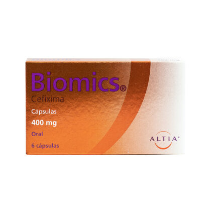 BIOMICS 400MG CAP C/6 | Farmacias San Isidro | Farmacia a domicilio