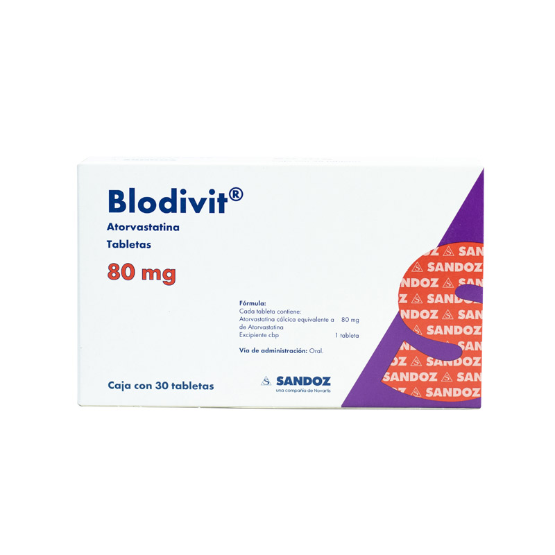BLODIVIT 80MG TAB C/30 | Farmacias San Isidro | Farmacia a domicilio