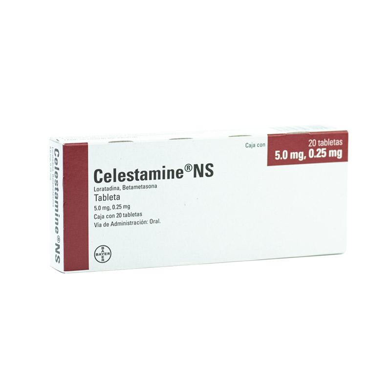 CELESTAMINE NS TAB C/20 | Farmacias San Isidro | Farmacia a domicilio