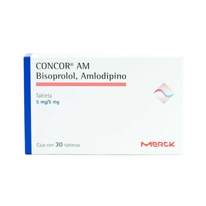 CONCOR AM 5/5MG TAB C/30 | Farmacias San Isidro | Farmacia a domicilio