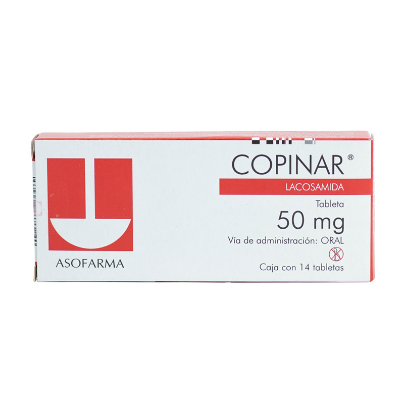 COPINAR 50MG TAB C/14 | Farmacias San Isidro