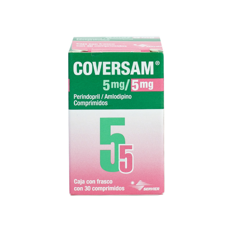 COVERSAM 5/5MG CPR C/30 | Farmacias San Isidro | Farmacia a domicilio