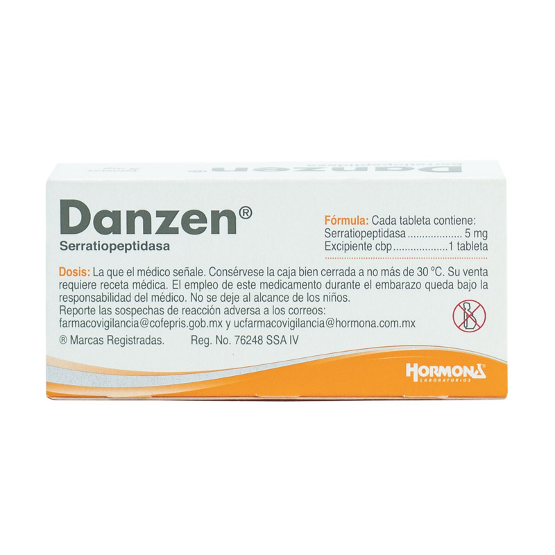 DANZEN 5MG TAB C/30 | Farmacias San Isidro | Farmacia a domicilio