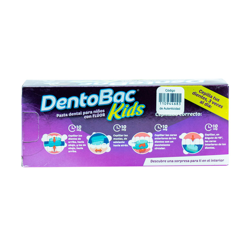 DENTOBAC KIDS CRA DENT 60ML | Farmacias San Isidro | Farmacia a domicilio