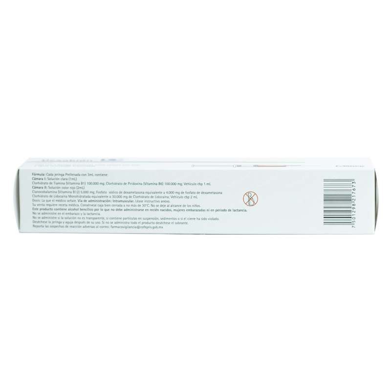 DEXABION DC INY 3ML JGA C/1 | Farmacias San Isidro | Farmacia a domicilio