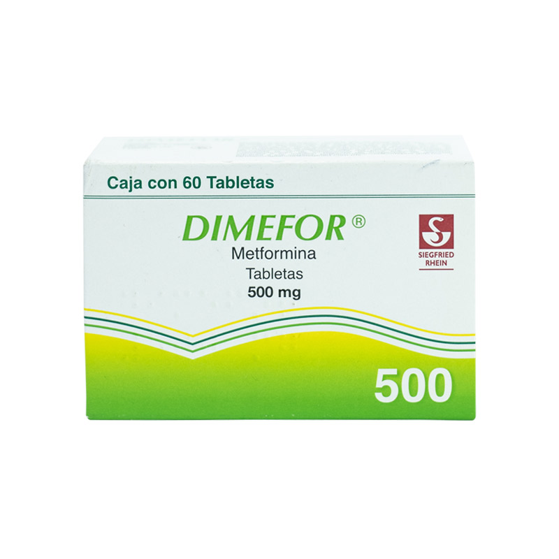 DIMEFOR 500MG TAB C/60 | Farmacias San Isidro | Farmacia a domicilio