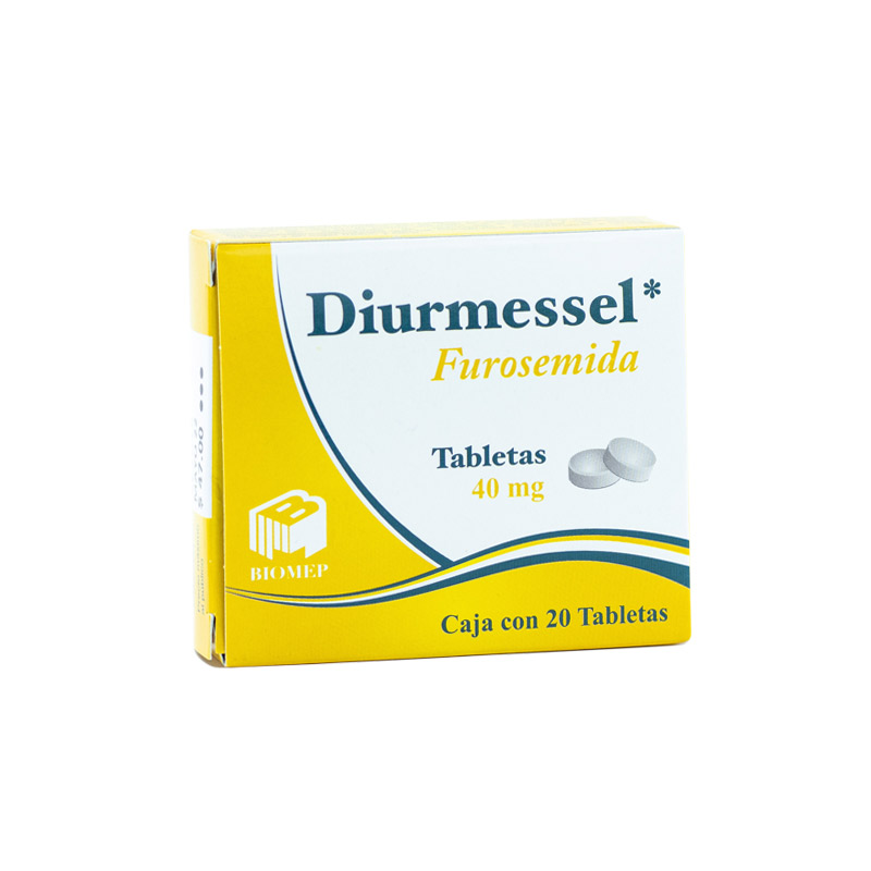 DIURMESSEL 40MG TAB C/20 | Farmacias San Isidro | Farmacia a domicilio