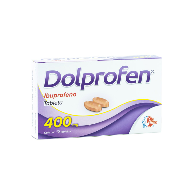 DOLPROFEN 400MG CAJA C/10 TABLETAS | Farmacias San Isidro | Farmacia a ...