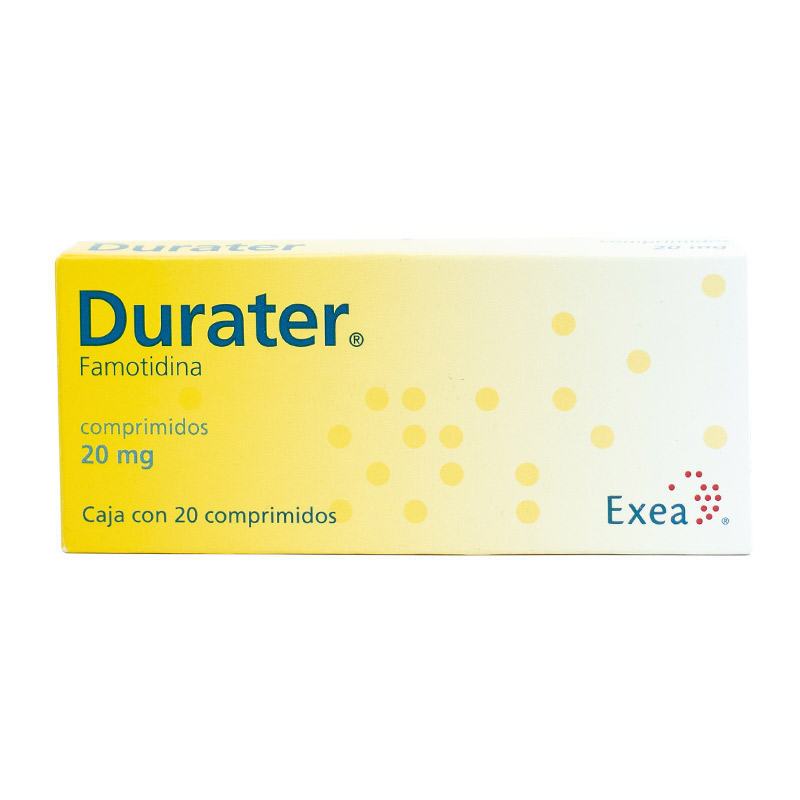 DURATER 20MG CPR C/20 | Farmacias San Isidro | Farmacia a domicilio