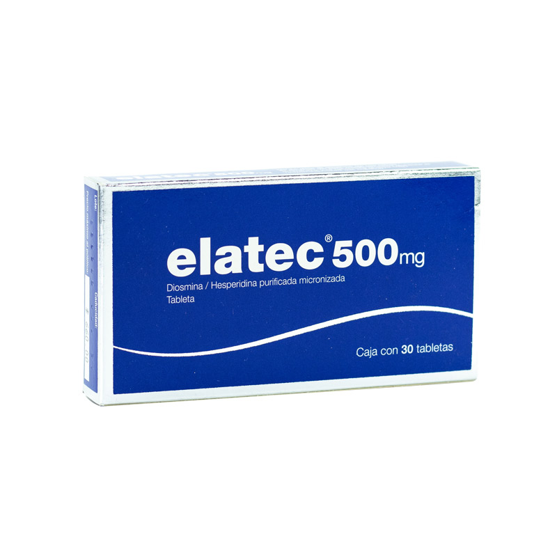 ELATEC 500MG GRAG C/30 | Farmacias San Isidro | Farmacia a domicilio