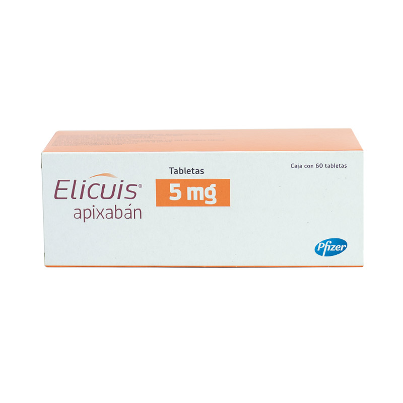 ELICUIS 5MG TAB C/60 | Farmacias San Isidro | Farmacia a domicilio