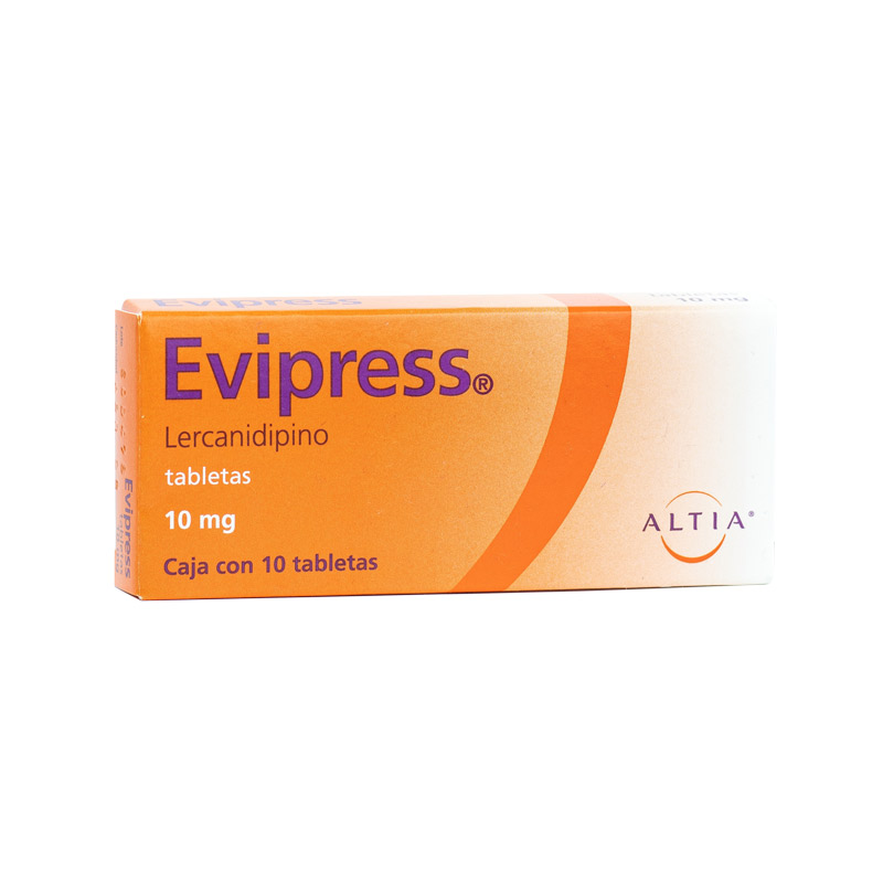 EVIPRESS 10MG TAB C/10 | Farmacias San Isidro | Farmacia a domicilio