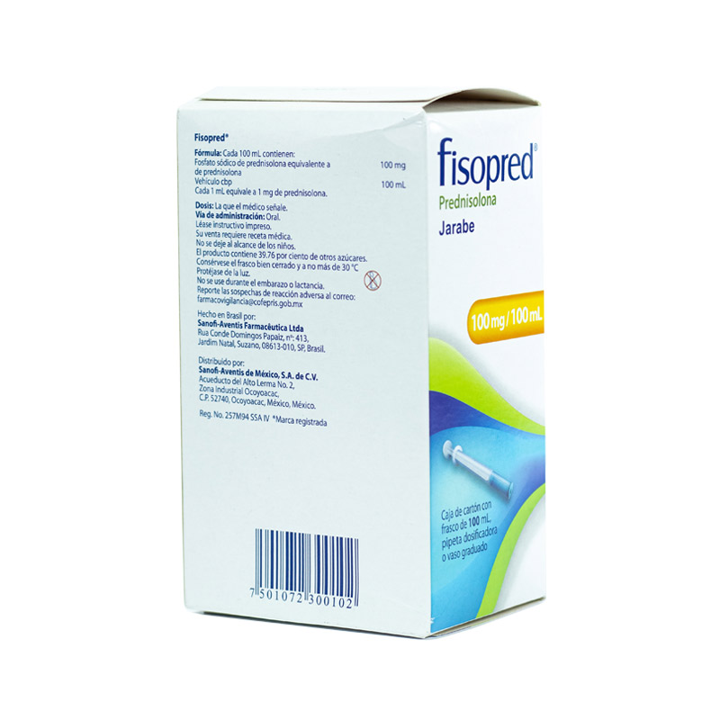FISOPRED PED SOL 100ML | Farmacias San Isidro | Farmacia a domicilio